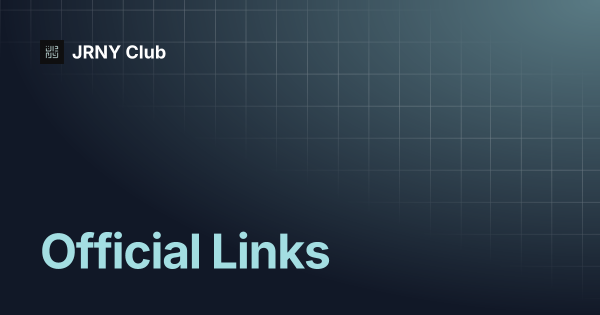Official Links | JRNY Club